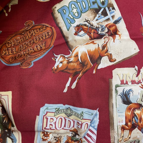 Western Fabric - Etsy