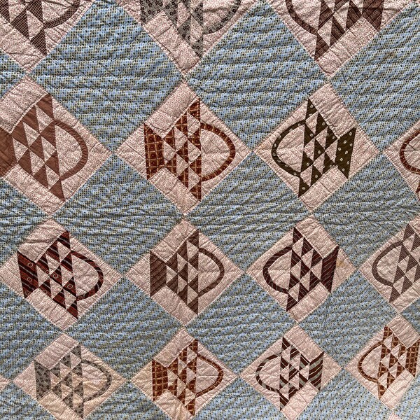 Basket Quilt Block - Etsy