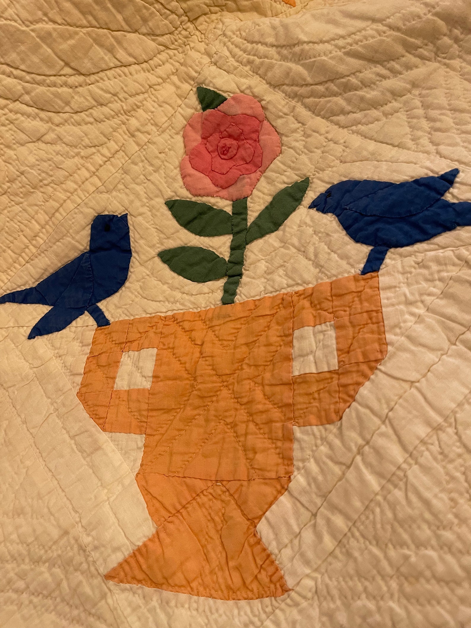 Nancy Page Garden Bouquet Quilt-signed 1932 - Etsy