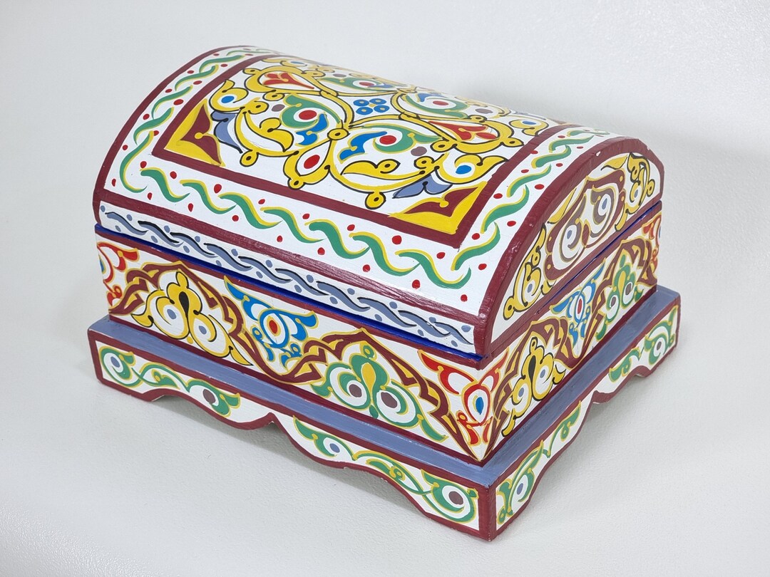 UNIQUE HAND-PAINTED Beautiful Box for Your Small Things, Unique ...