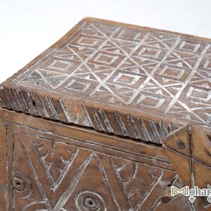 CLASSIC Interior Design WOOD CHEST, Unique Moroccan Furniture Box ...