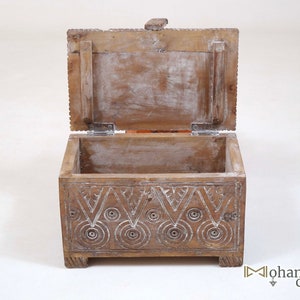 CLASSIC Interior Design WOOD CHEST, Unique Moroccan Furniture Box ...