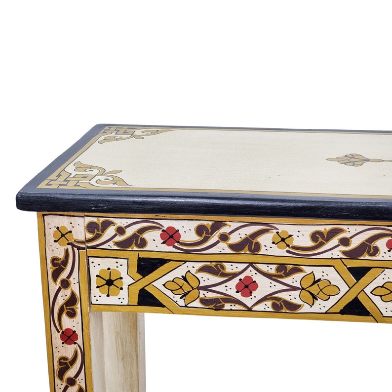 Moroccan Handmade Wood Table, Moro Design Table, Console Custom Table ...