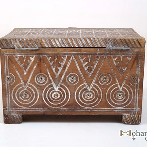 CLASSIC Interior Design WOOD CHEST, Unique Moroccan Furniture Box ...