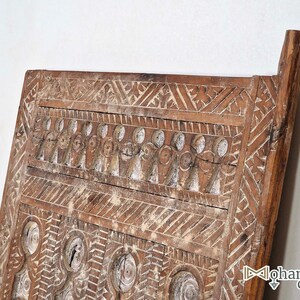 Unique Moroccan Craft, OLD Wood Berber Design, CARVED Moroccan Artwork ...
