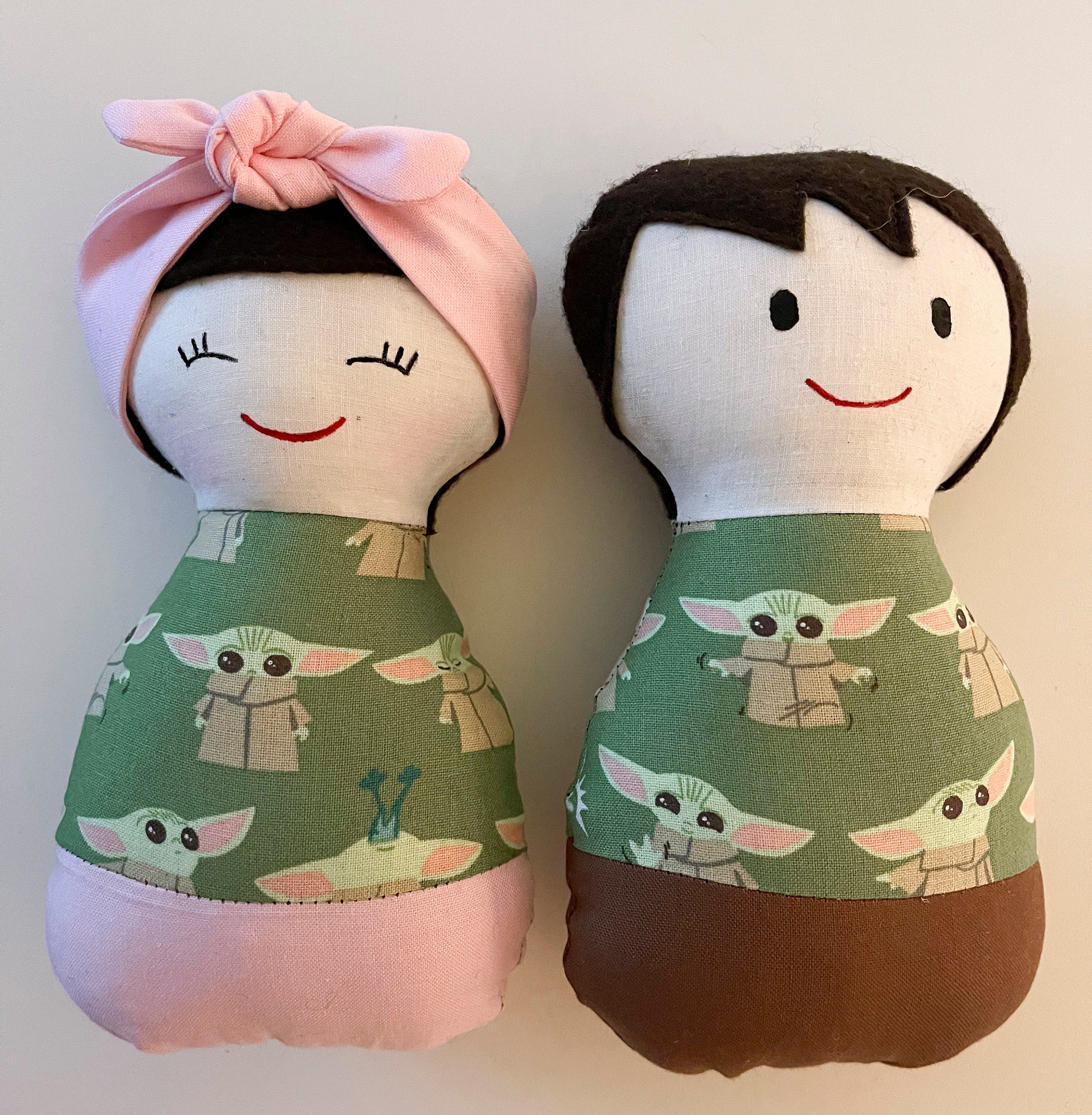Swaddle Babies Girl and Boy Grogu Fans - Etsy