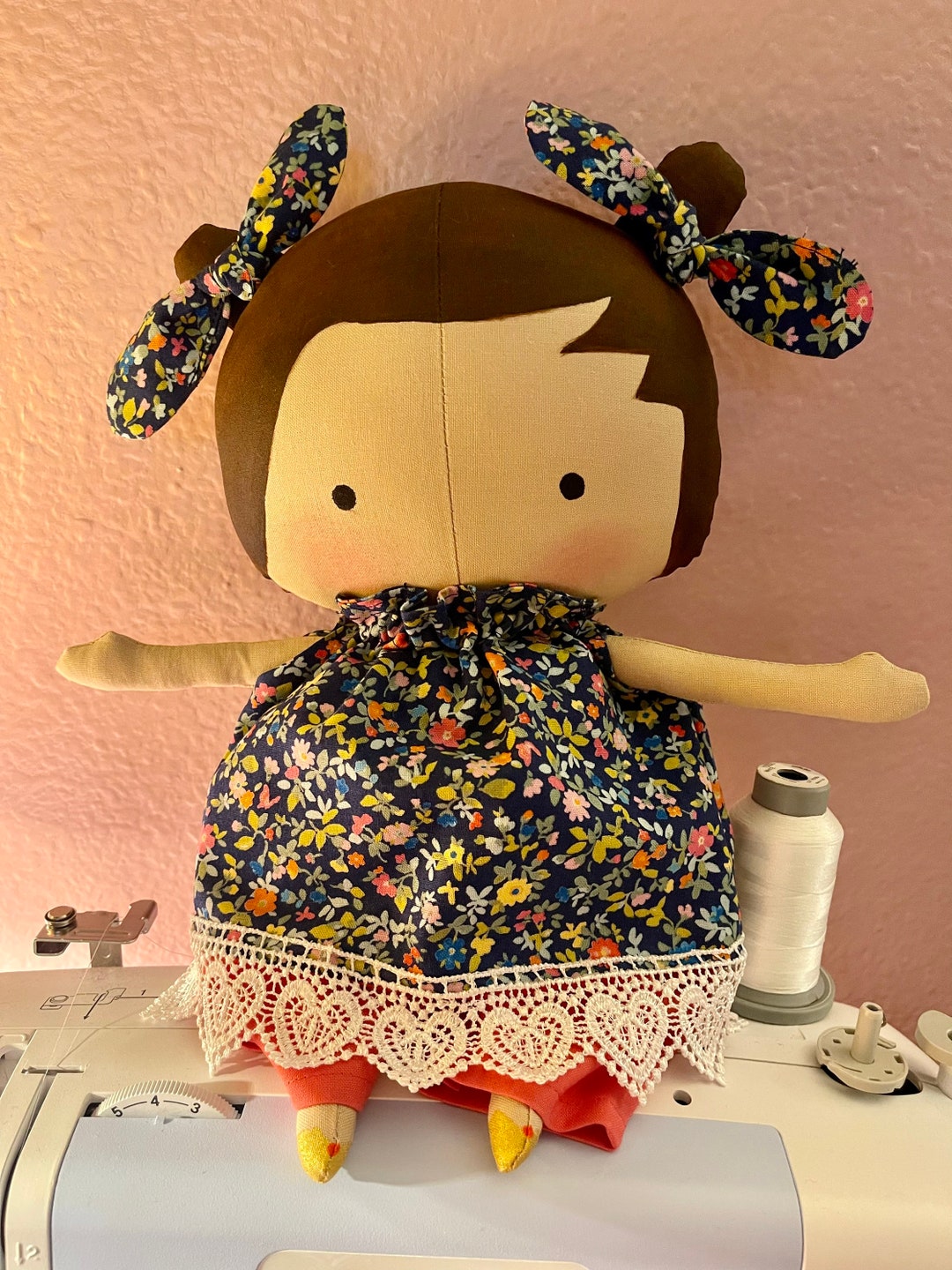 Handmade Tilda Doll Vickie - Etsy