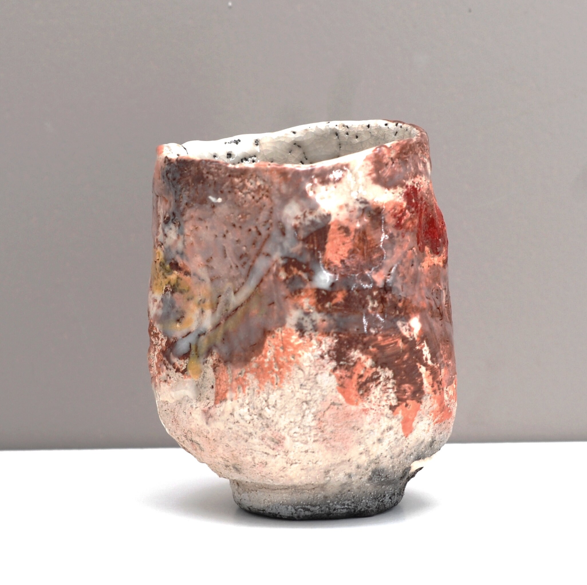 Chawan 45 Tea Bowl, Hand Carved Raku Bowl. - Etsy