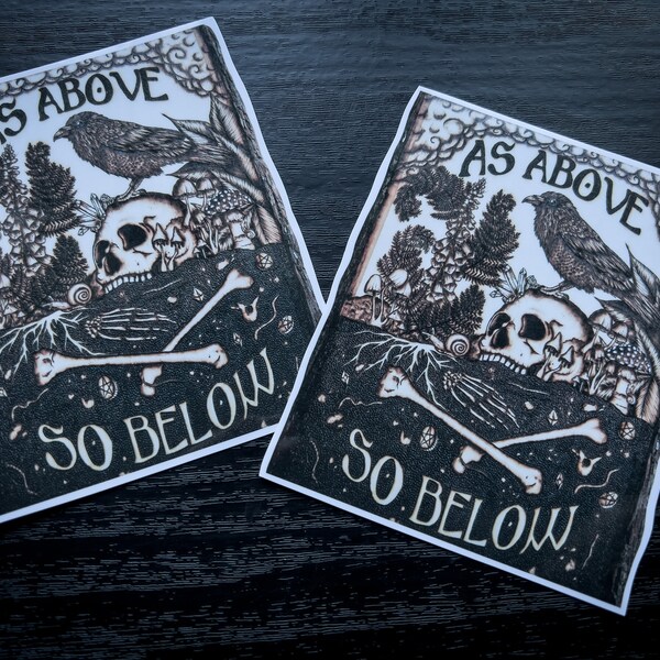 As Above so Below - Etsy