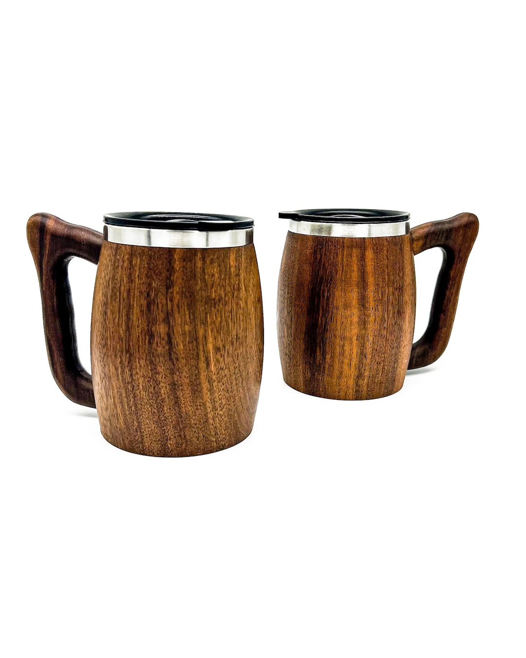 Kumbuk Wood Insulated Mug 14oz - Etsy