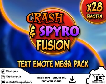Spyro Emotes - Etsy