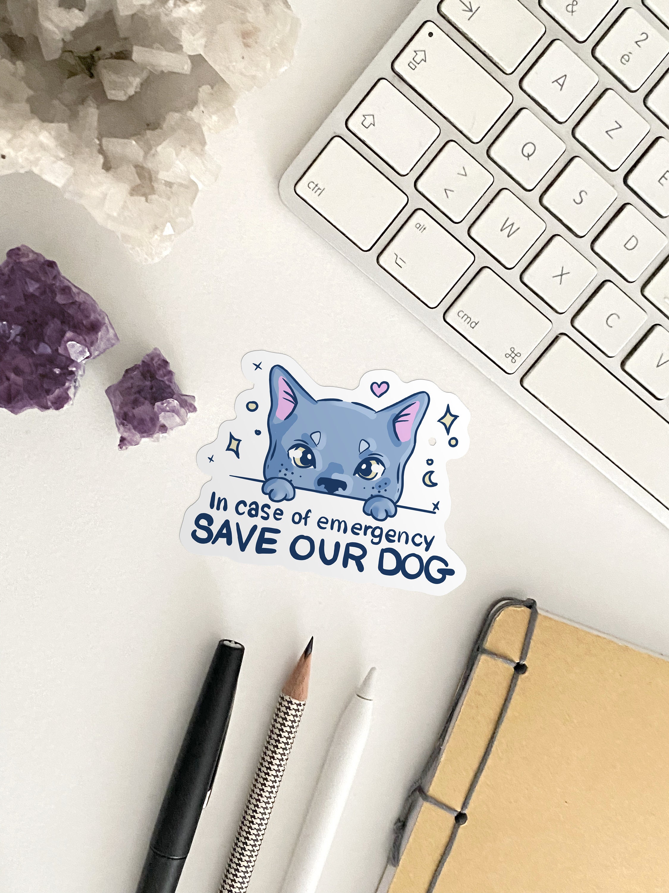 Dog Rescue Sticker - Emergency Alert - Durable Vinyl - Etsy