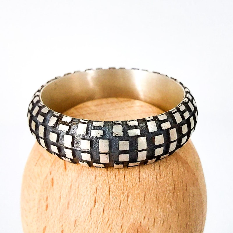 Tire Tread Ring - Etsy