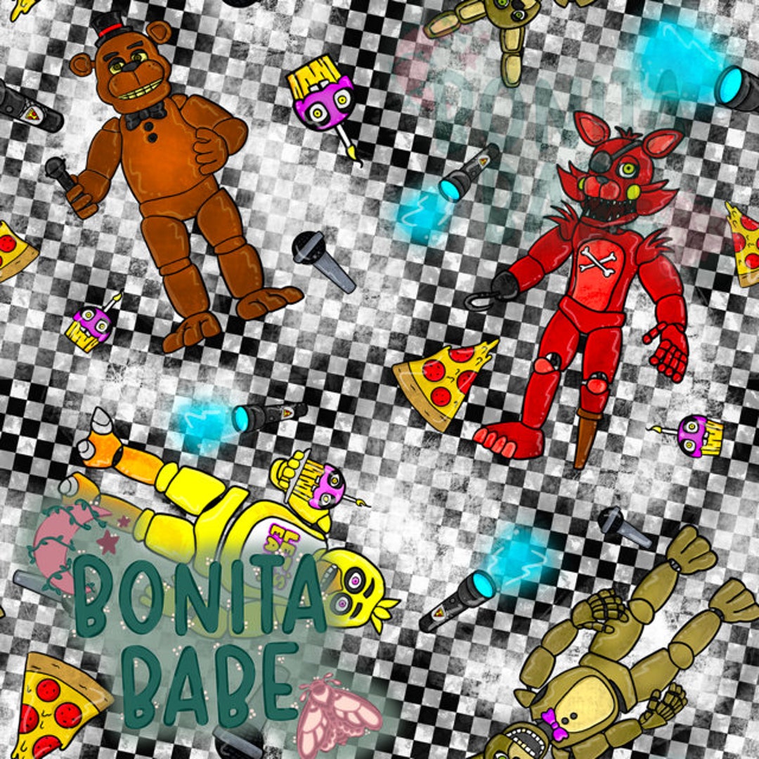 FNAF Grunge Checker - Etsy