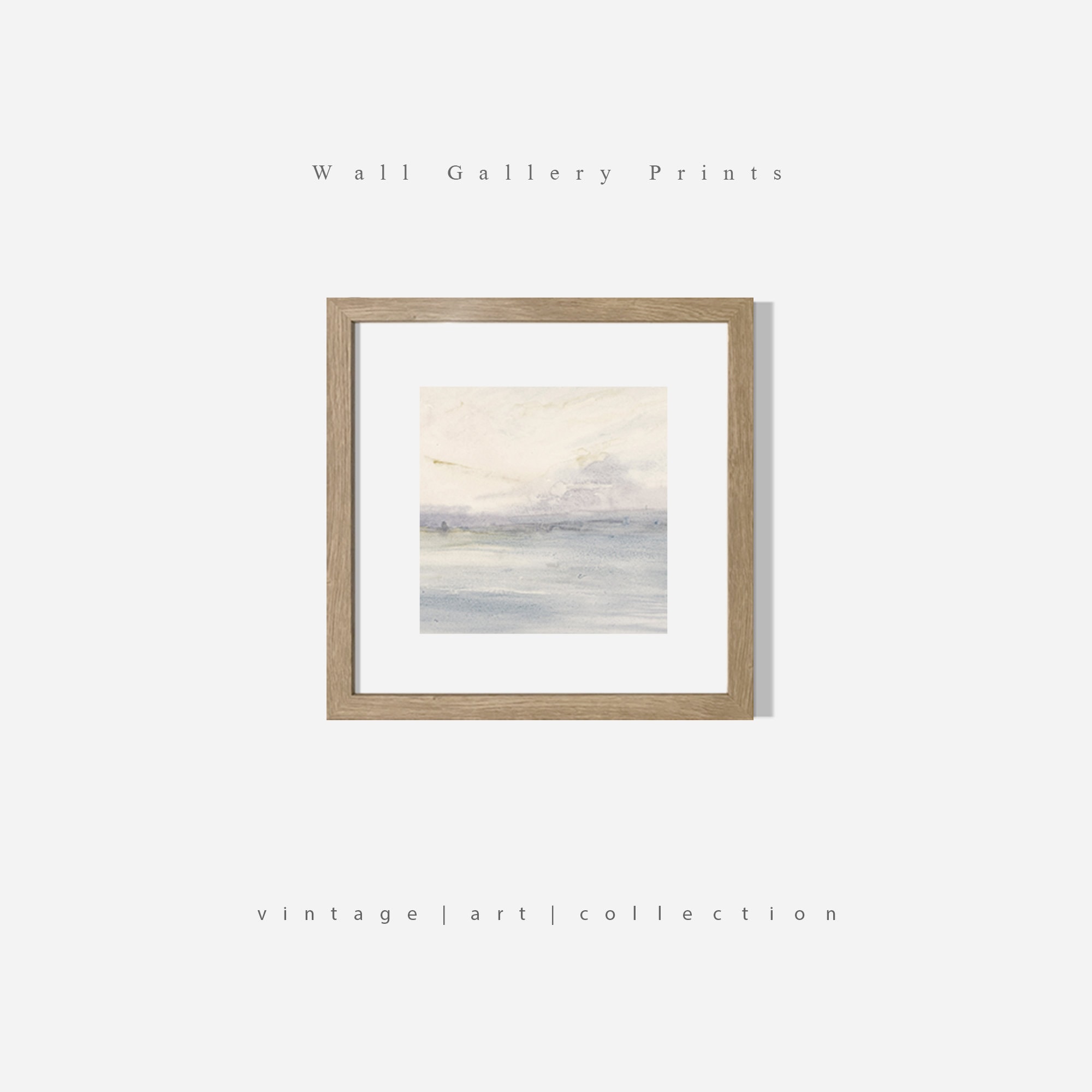 Neutral Wall Art SET Light Tone Cloud Prints PRINTABLE - Etsy