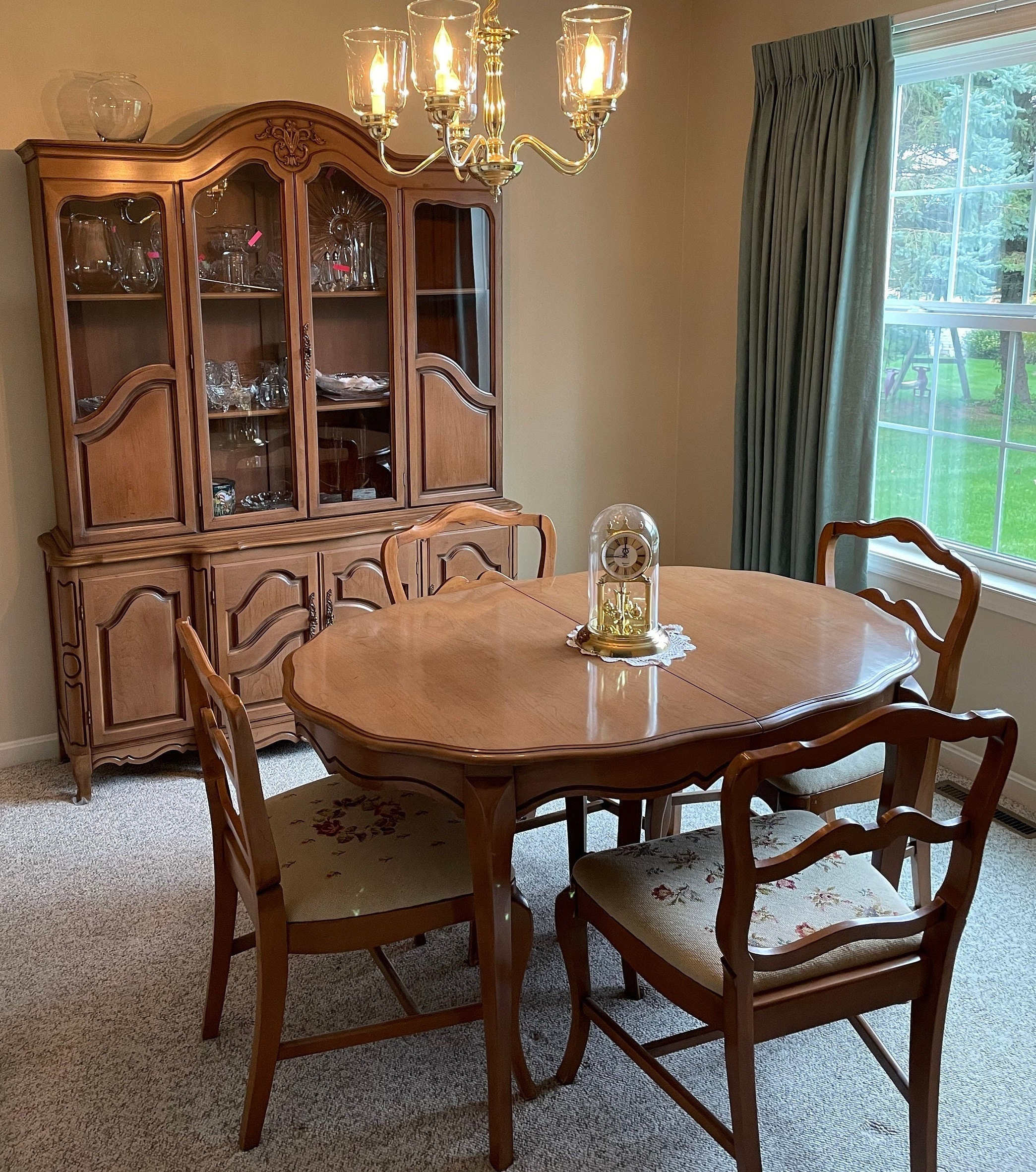 Antique French Provincial Dining Room Set