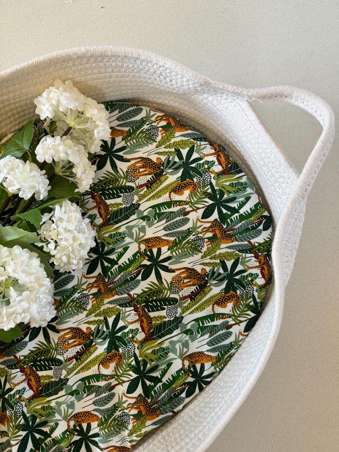 Handmade Cot Sheets / Custom Sized Cot Sheets/ Safari Cot Bed Sheet ...