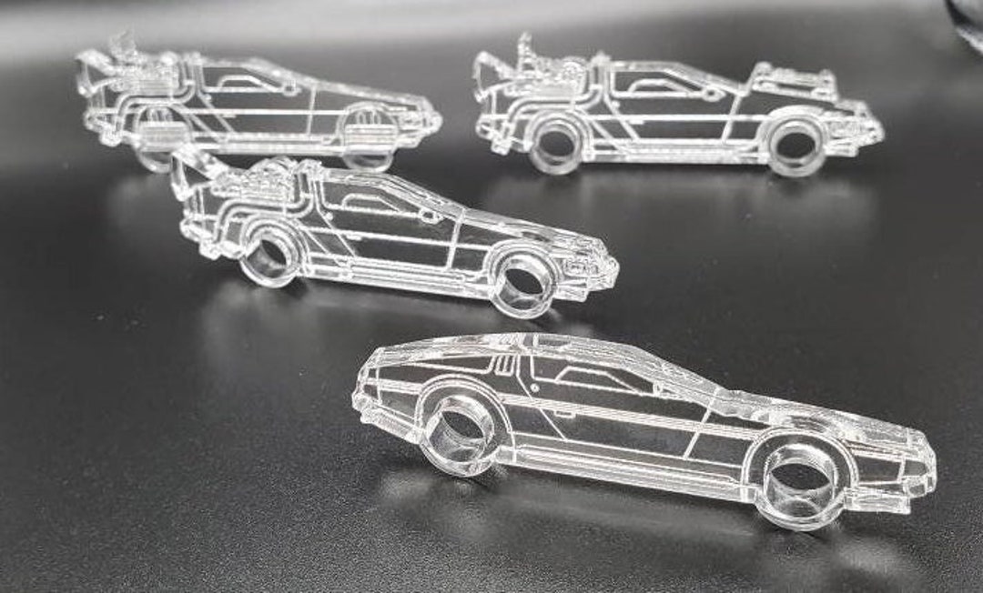 Back to the Future Delorean Keychain BTTF DMC Mcfly Doc Brown Time ...