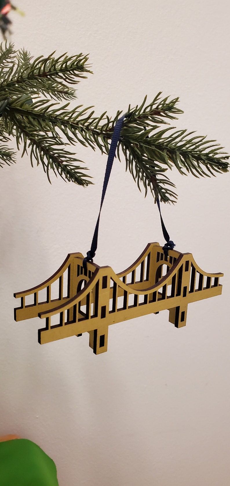 Three Sisters Pittsburgh Bridge 3D Christmas Holiday Ornament Roberto ...