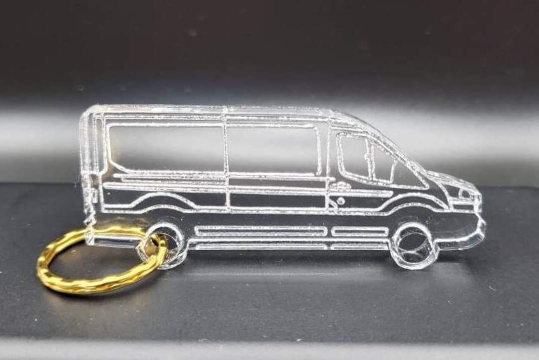 Ford Transit Connect Van Keychain Van Life Cargo Van Transportation - Etsy