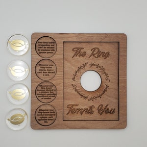 Magic the Gathering Lord of the Ring Tempt Tracker Card Tray Mtg LOTR ...