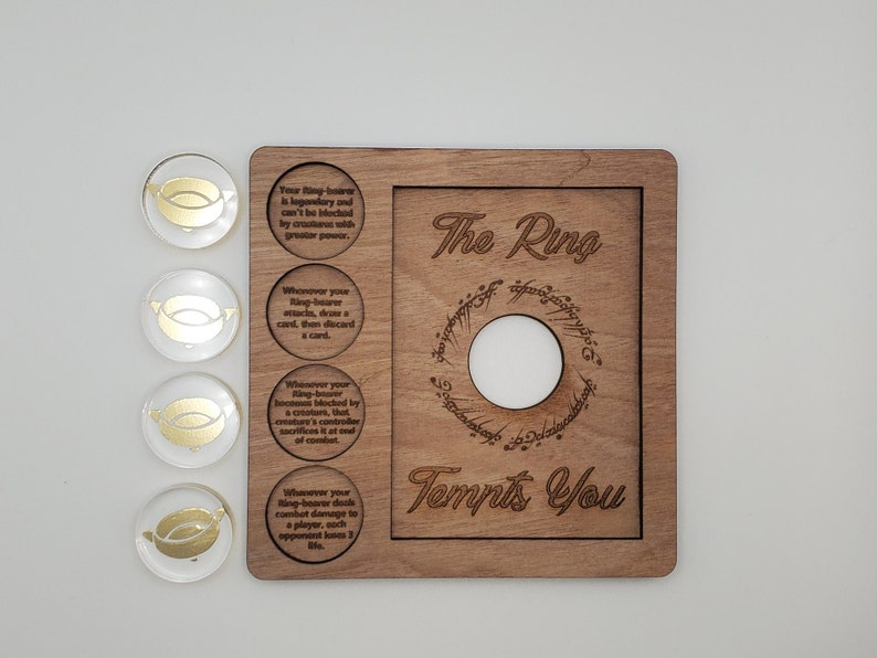 Magic the Gathering Lord of the Ring Tempt Tracker Card Tray Mtg LOTR ...