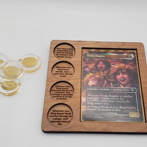Magic the Gathering Lord of the Ring Tempt Tracker Card Tray Mtg LOTR ...