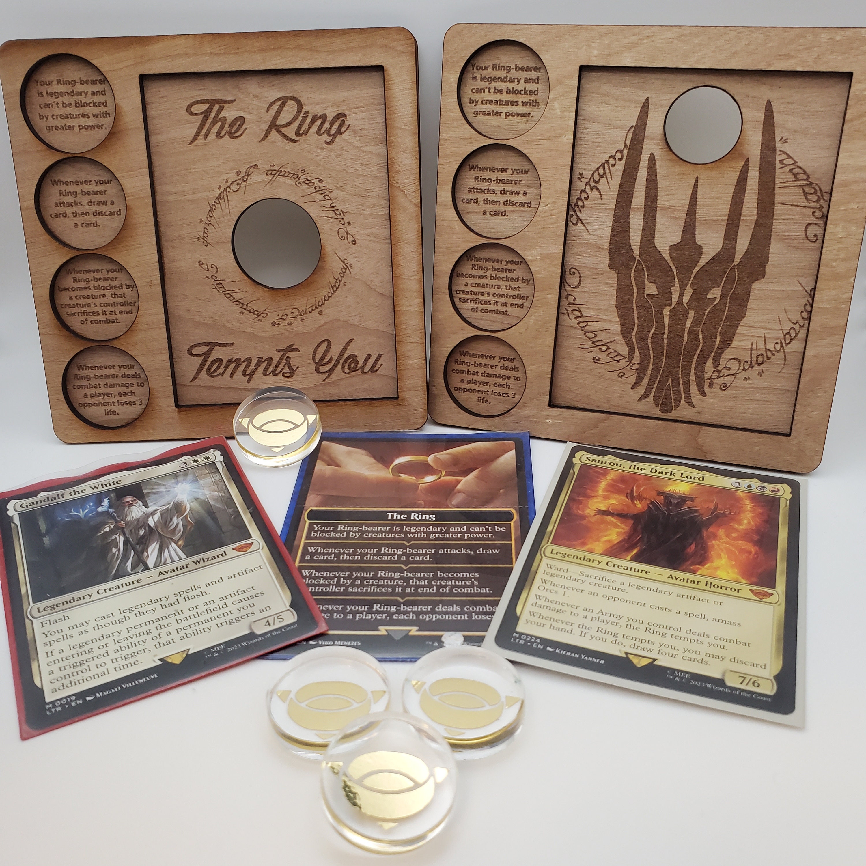 Magic the Gathering Lord of the Ring Tempt Tracker Card Tray Mtg LOTR ...