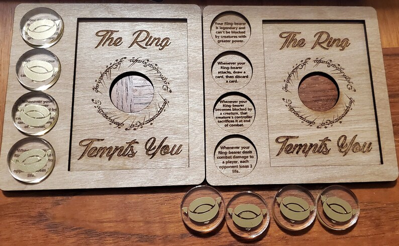 Magic the Gathering Lord of the Ring Tempt Tracker Card Tray Mtg LOTR ...