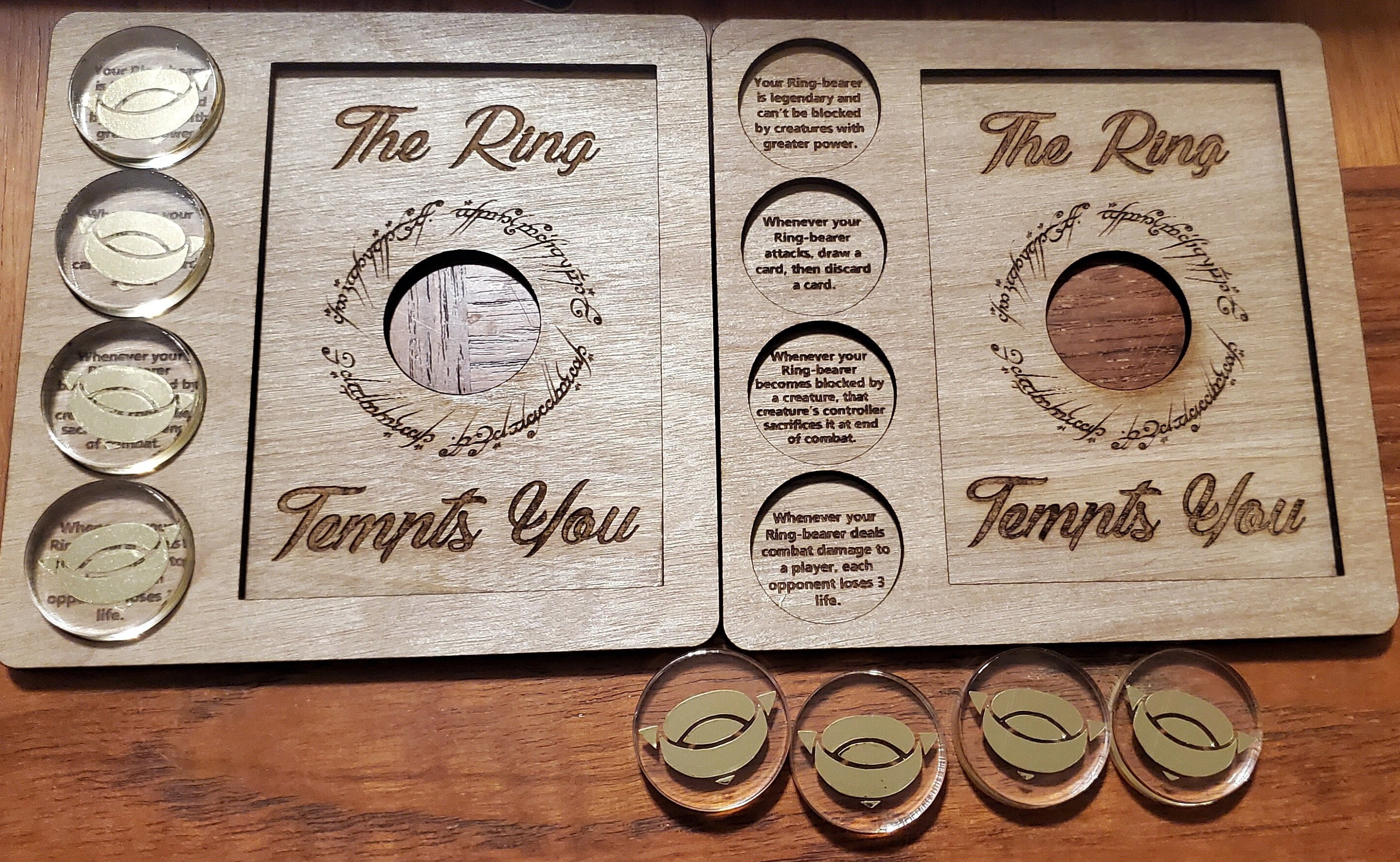 Magic the Gathering Lord of the Ring Tempt Tracker Card Tray Mtg LOTR ...