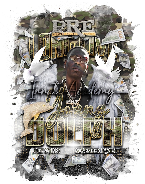 All Over 13x19 Bling Rip Dolph Fan Art Young Digital PNG - Etsy