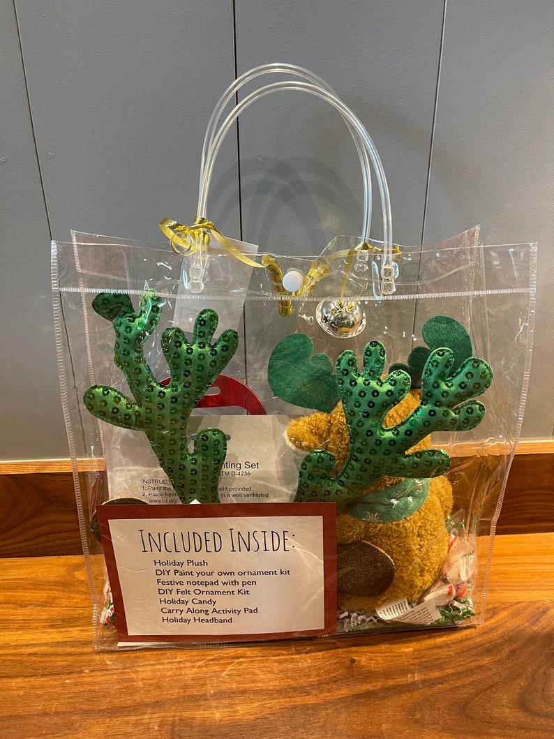 Kids Christmas Fun Tote Perfect for Holiday Travel - Etsy