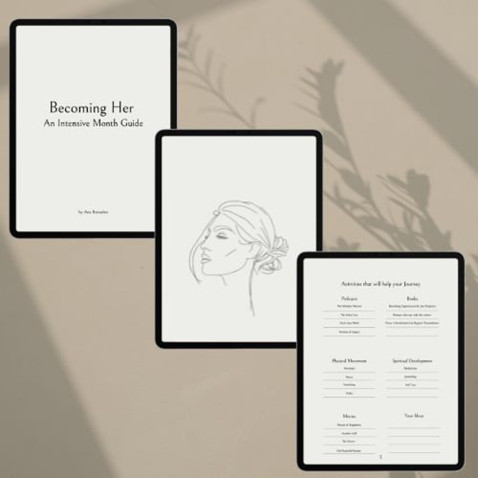 Becoming Her an Intensive Month Guide - Etsy