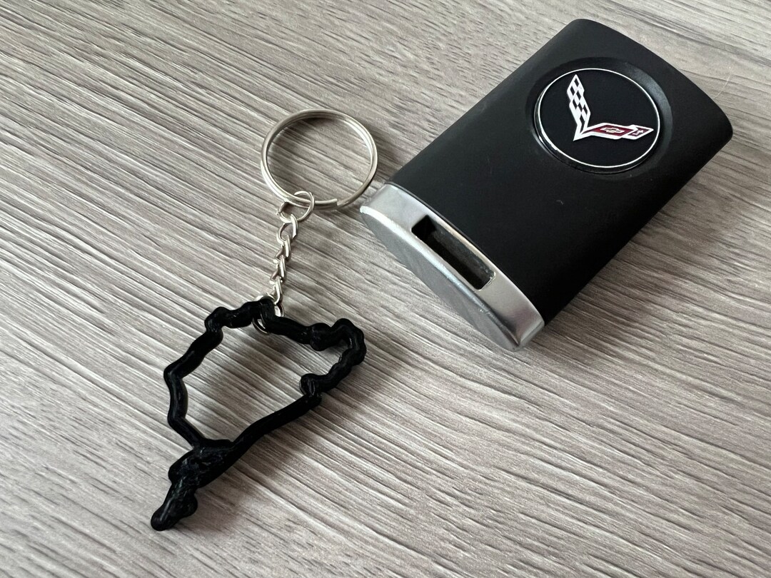 Nurburgring Nordschleife Keychain Race Track - Etsy