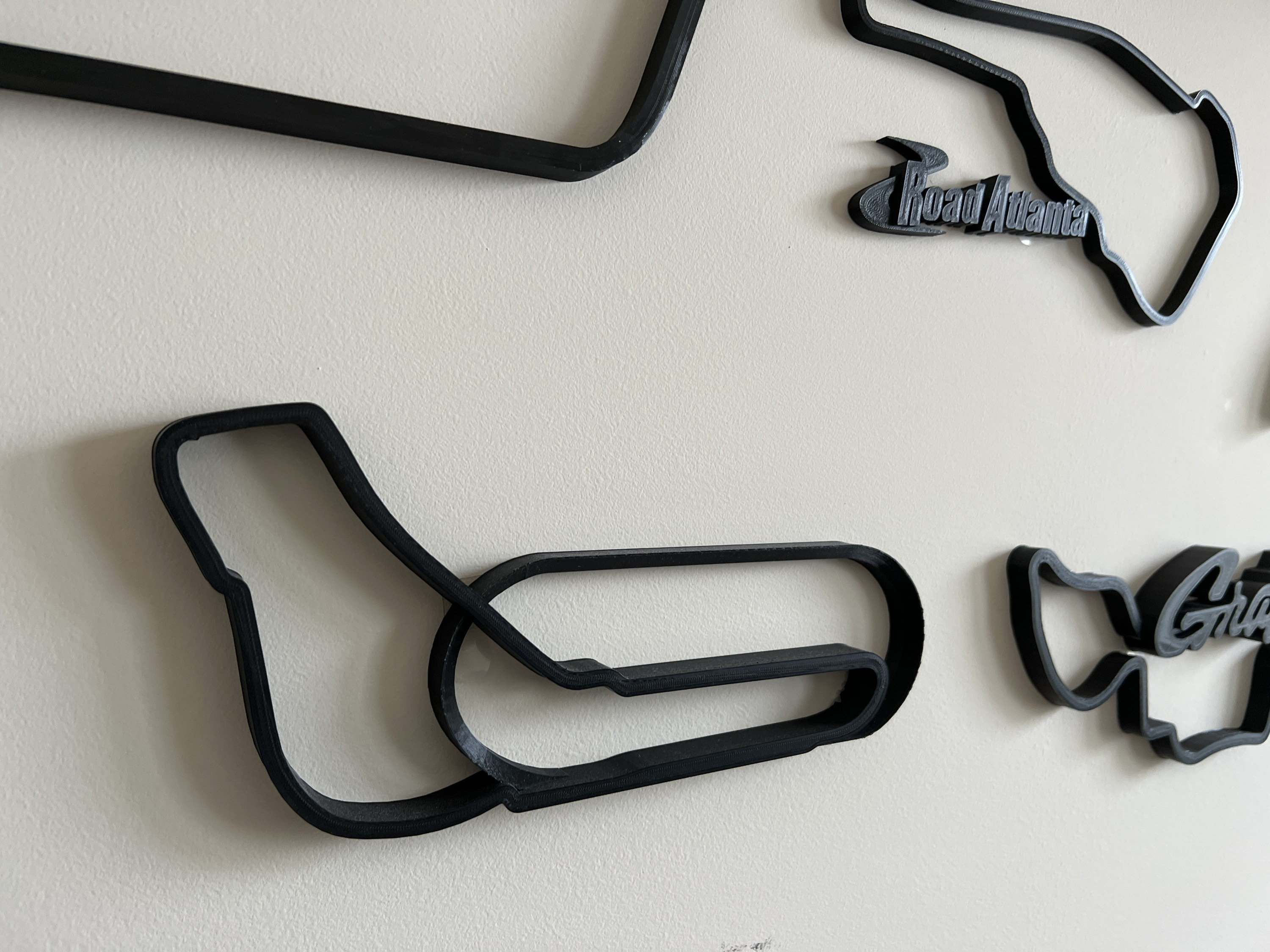 Monza F1 Circuit With Old Track Outline Wall Art - Etsy