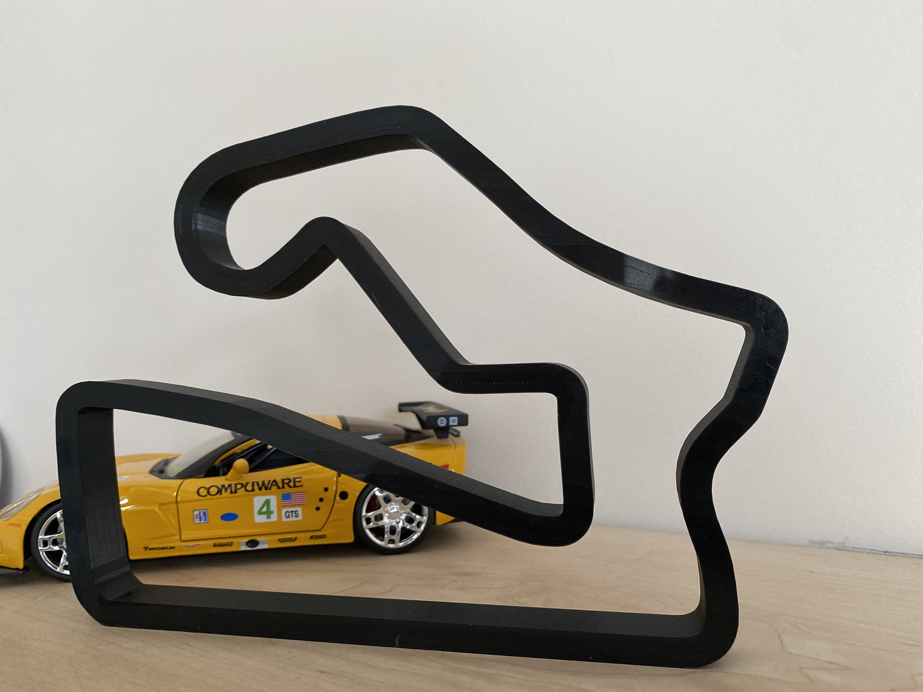 Road America Race Track Wall Art Race Track Decor Race - Etsy