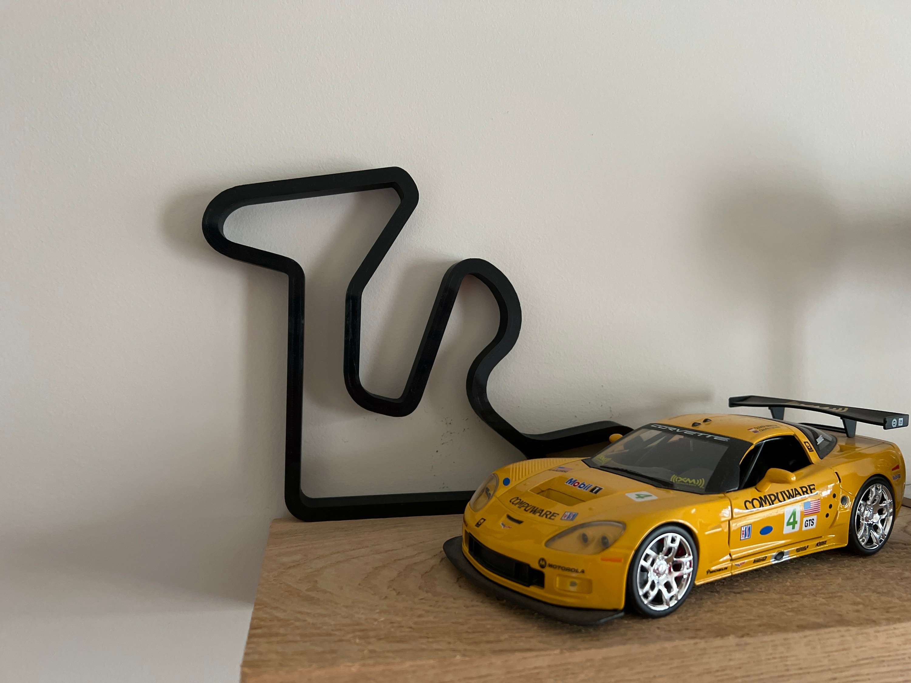 Race Track Wall Art Custom Outline Any Track in the World - Etsy