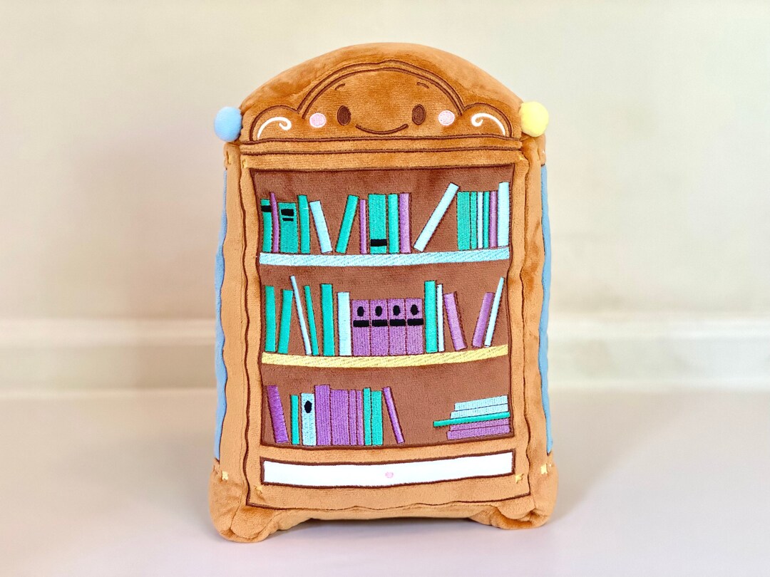 Bibli the Bookshelf Plush Toy: Huggable Children's Plushie Reading ...