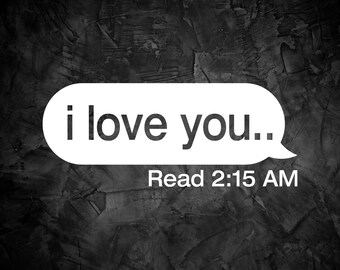 Text Message Sticker - Etsy