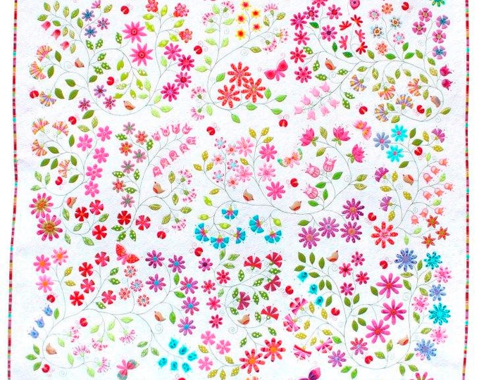Quilt Pattern "in Spring" by Don't Look Now! Design by Kellie Wulfsohn ...