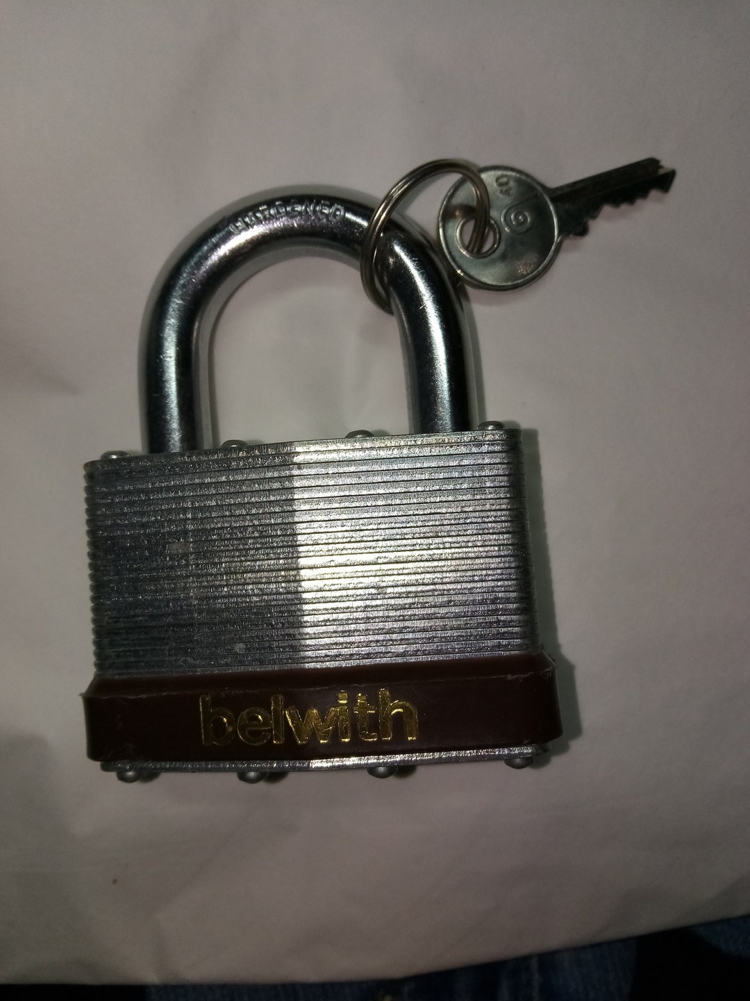 Large Vintage HEAVYDUTY BELWITH Padlock- 2 1/2" (64mm) Like New - Etsy