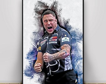 Darts Poster - Etsy UK