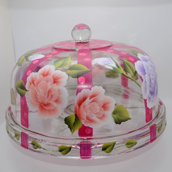 Glass Cake Dome - Etsy