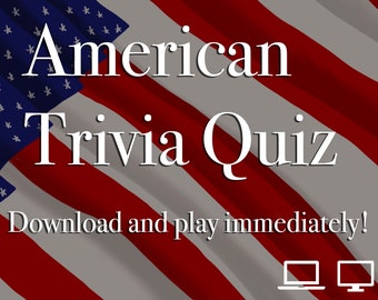 American History Trivia Printable Trivia Game Trivia Night Questions ...