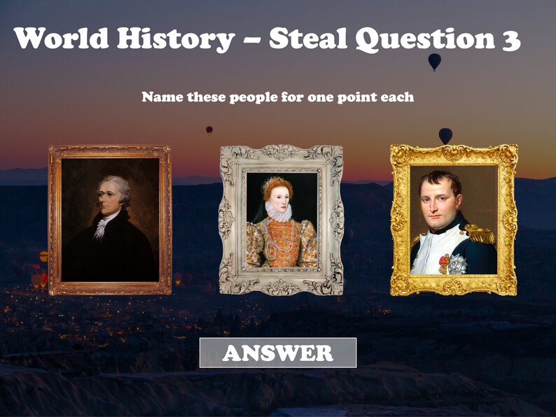 Downloadable Classic Trivia Game - Etsy