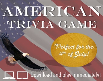 United States President Trivia Printable Trivia Game 60 Trivia Night ...