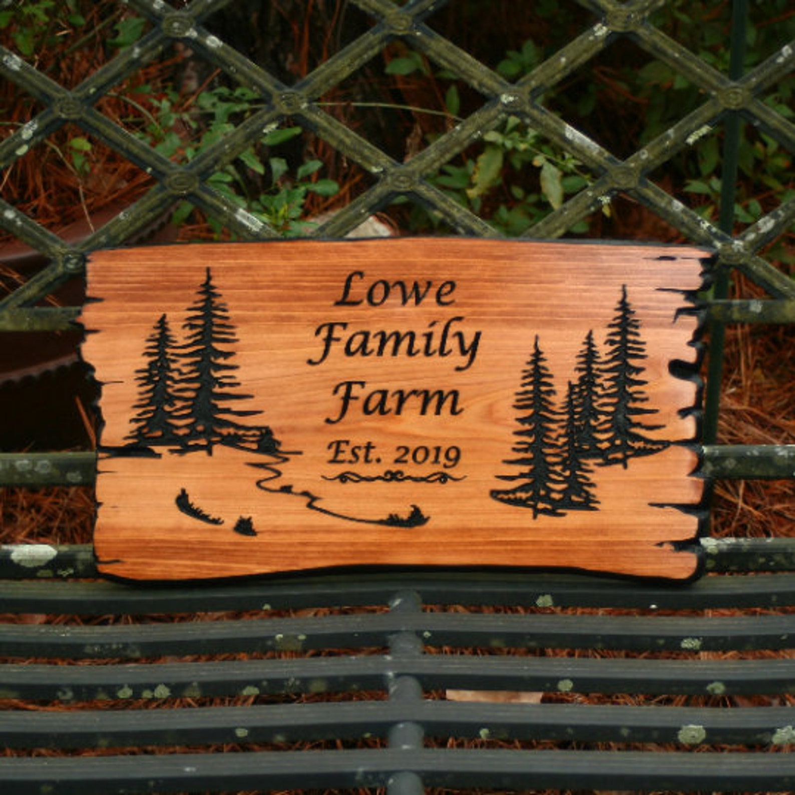 Camping Sign Engraved Carved Camp Personalized Sign | Etsy