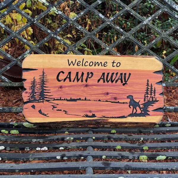 Outdoor Rustic Sign - Etsy