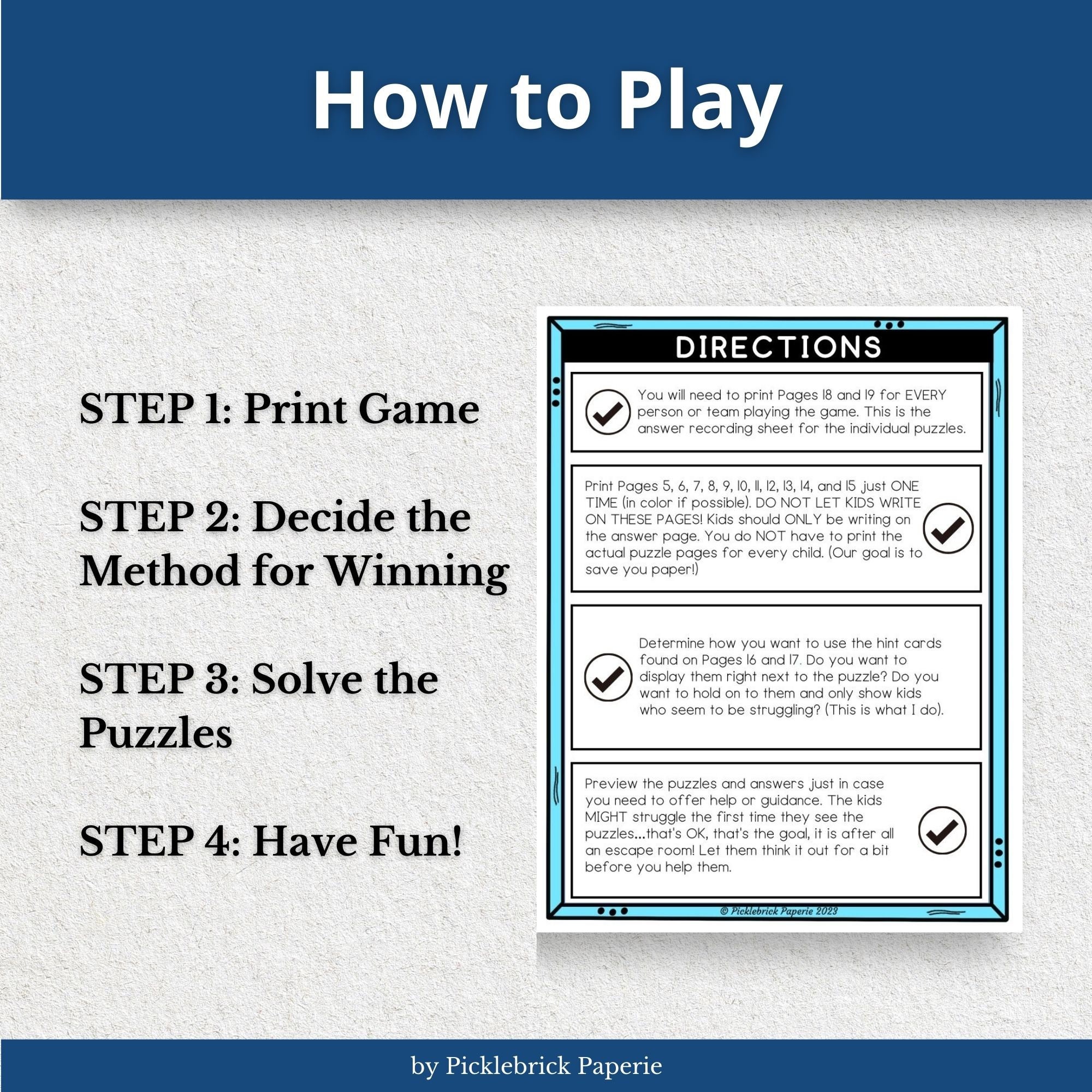 Haunted House Halloween Printable Escape Room Kit Printable - Etsy