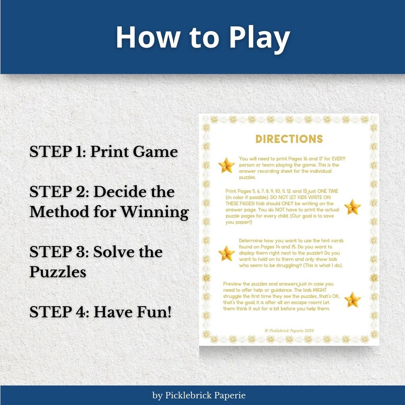 New Year's Eve Time Travel Countdown Printable Escape Room | New Year's ...